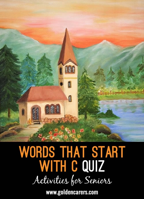 Words Starting With C Quiz