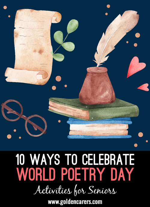 10 Ways to Celebrate World Poetry Day
