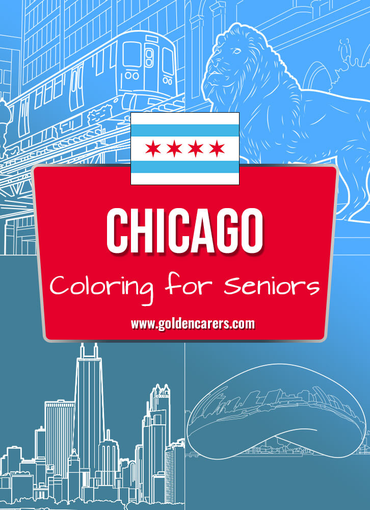 Chicago Coloring Templates