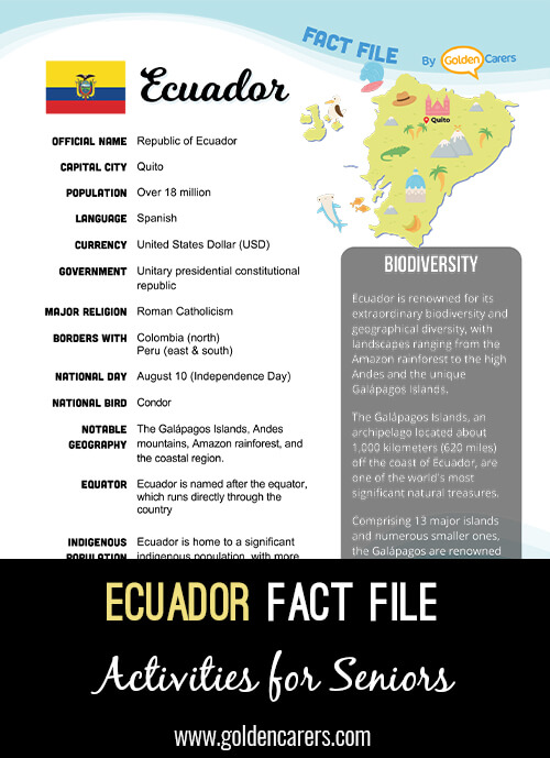 Ecuador Fact File