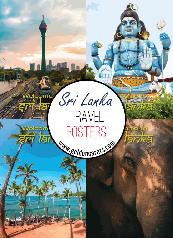 10 Sri Lanka Facts Classroom Decor Posters Asia Travel Bulletin Board ...