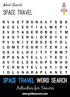 Space Exploration Word Search