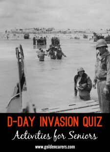 Activities Calendar | D-Day (6th of June)