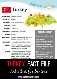 Turkey | Celebrate special days in Turkey with themed activity ideas ...