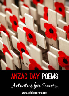 Activities Calendar | Anzac Day (25th of April)