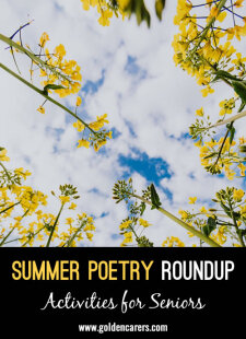 Poetry Activity Ideas for Seniors & the Elderly
