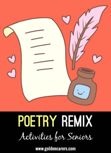 Poetry Activity Ideas for Seniors & the Elderly