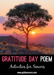 Poetry Activity Ideas for Seniors & the Elderly
