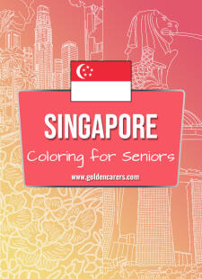 Coloring Templates for Seniors & the Elderly