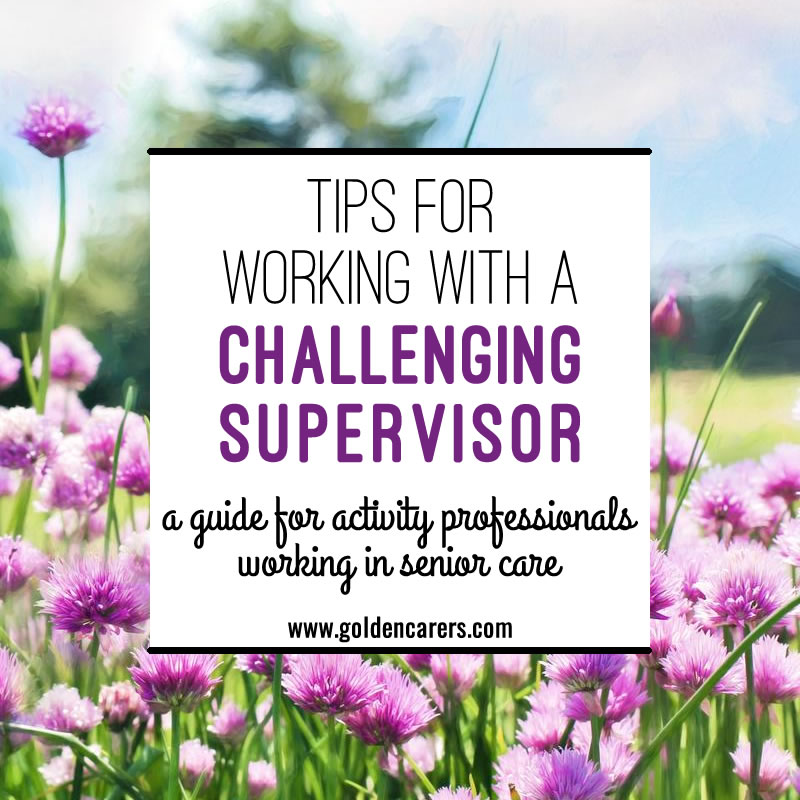 Tips for Working With a Challenging Supervisor