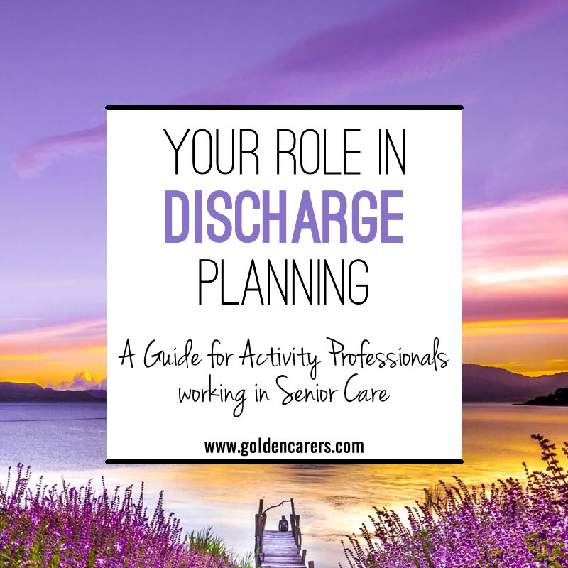 Your Role in Discharge Planning