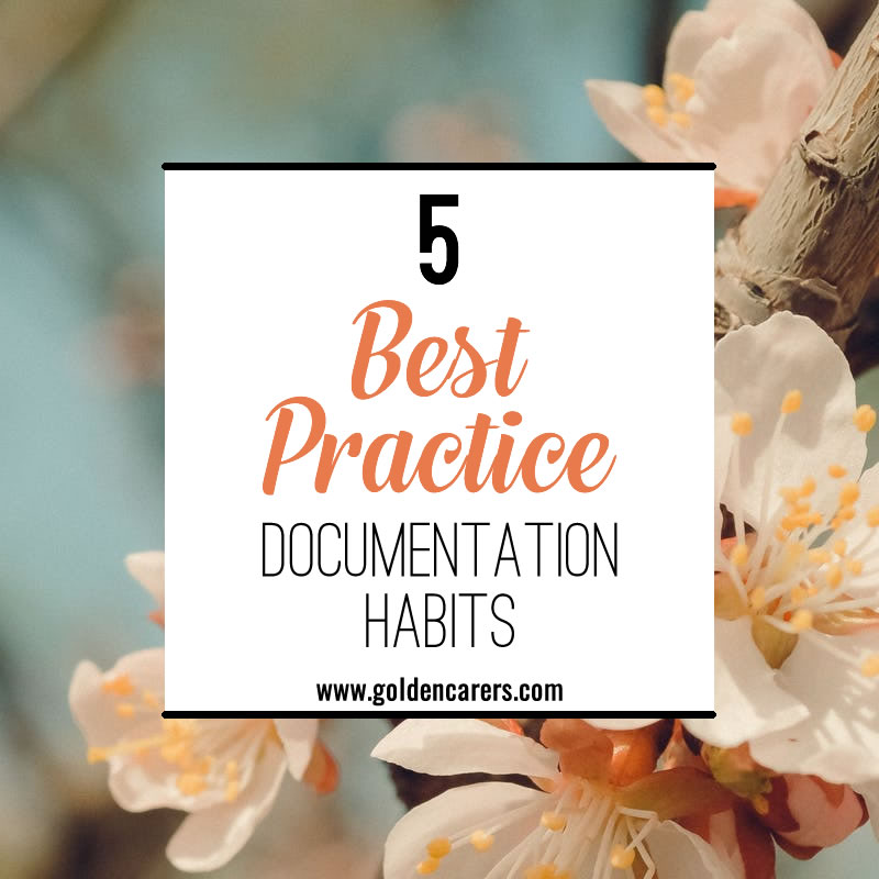 5 Best Practice Documentation Habits