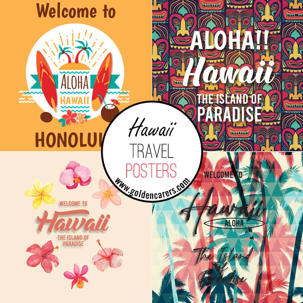 Hawaii Travel Posters