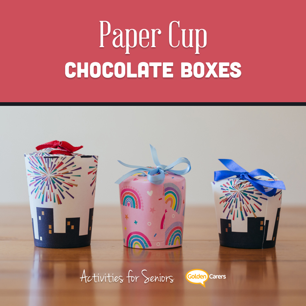Paper Cup Chocolate Boxes