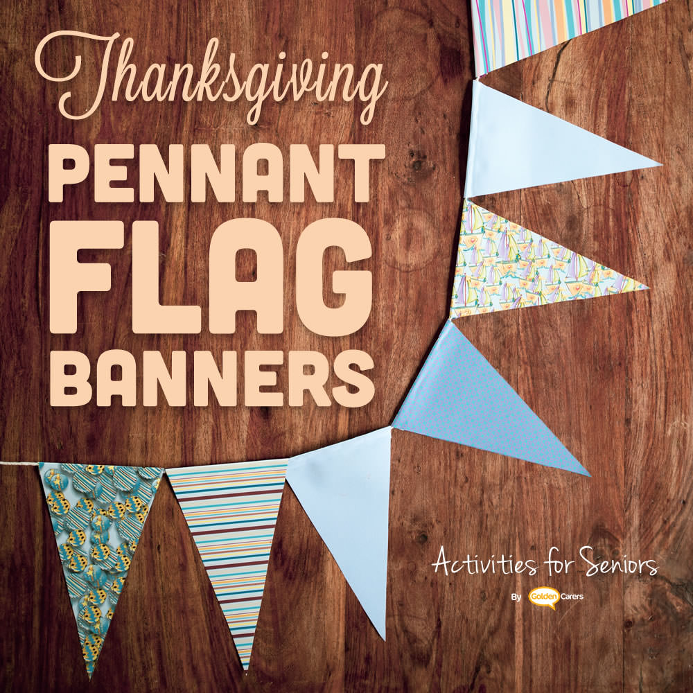 Thanksgiving Pennant Flag Banners