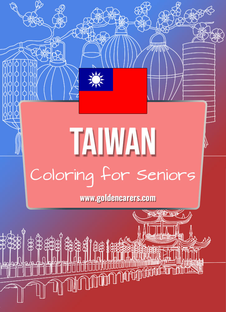 Taiwan Coloring Templates