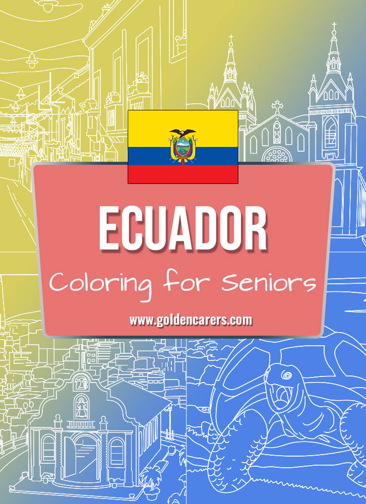 Ecuador Coloring Templates