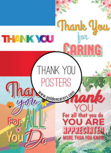 Thank You Posters
