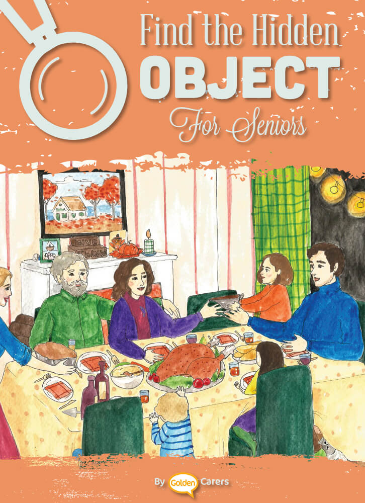 Find the Hidden Objects - Thanksgiving Dinner