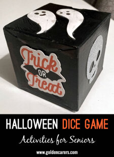 Halloween Dice Game
