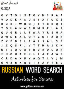 Russian Word Search