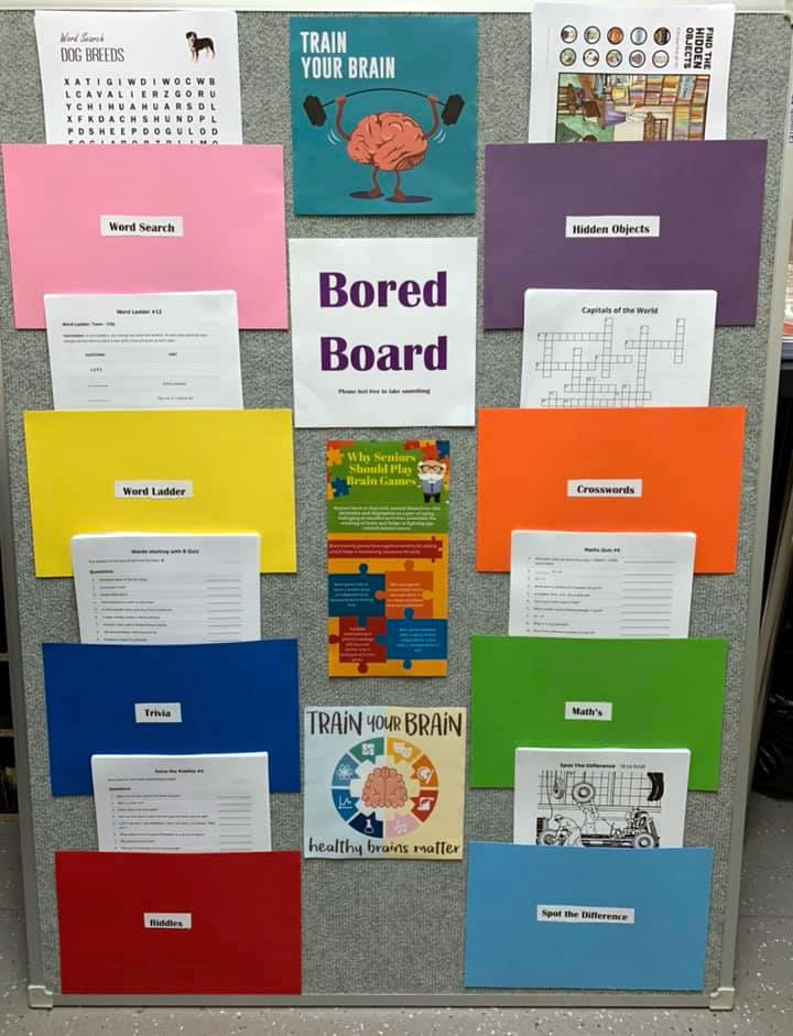 'Bored Board' Brain Training for Seniors