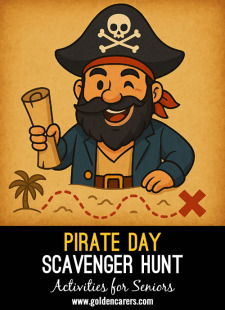 Pirate Day Scavenger Hunt