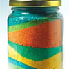 DIY Coloured Sand Bottles