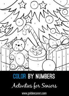 Color By Numbers - Christmas Presents