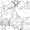 Color By Numbers - Deer and Fawn