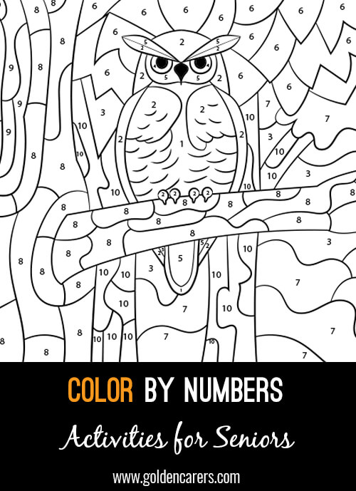 number owl coloring pages printable