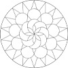 Coloring for Seniors - Mandala - 03
