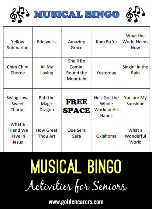 Musical Bingo