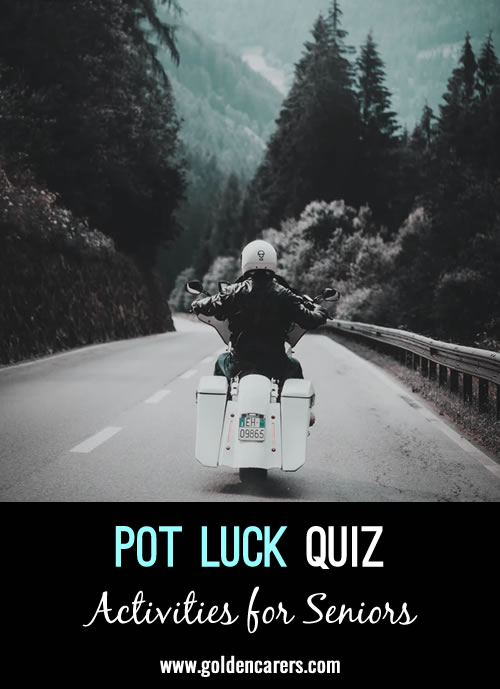 Pot Luck Quiz 18