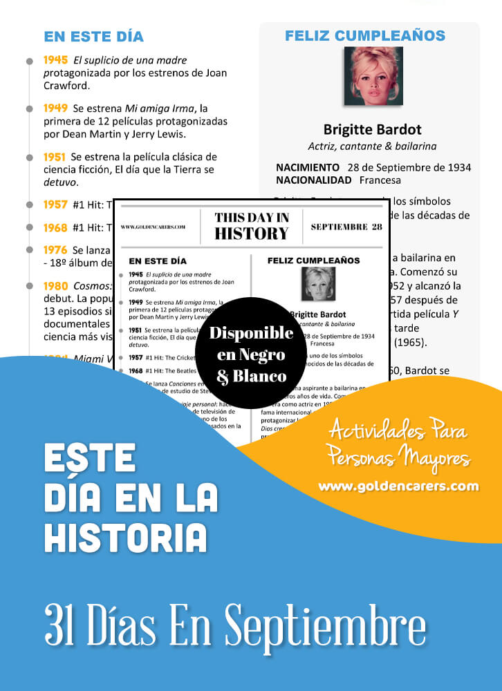 This Day in History - September - Spanish Version