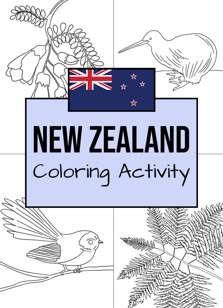 new zealand coloring