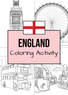 england coloring pages for kids