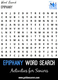 Epiphany Word Search