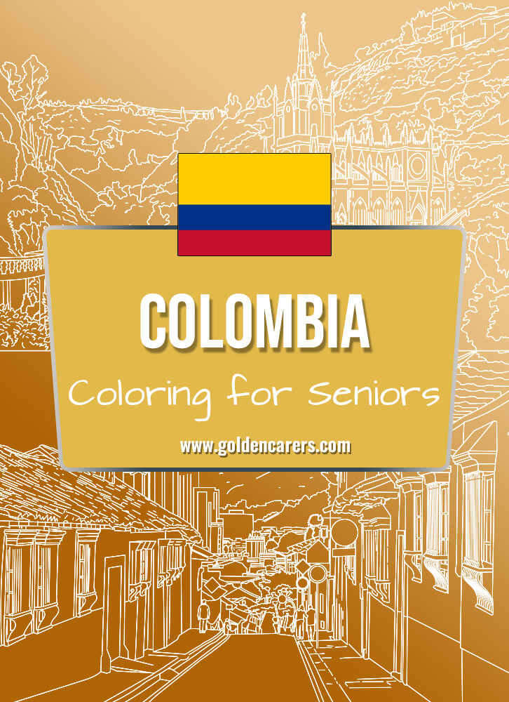 Colombia Coloring Templates
