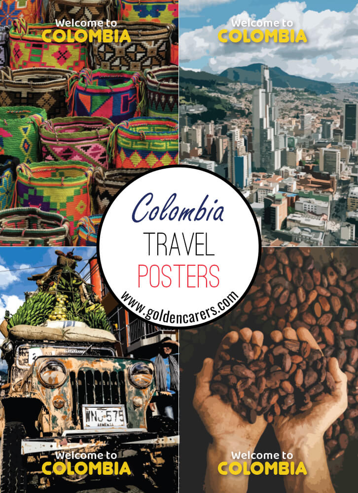 Colombia Travel Posters