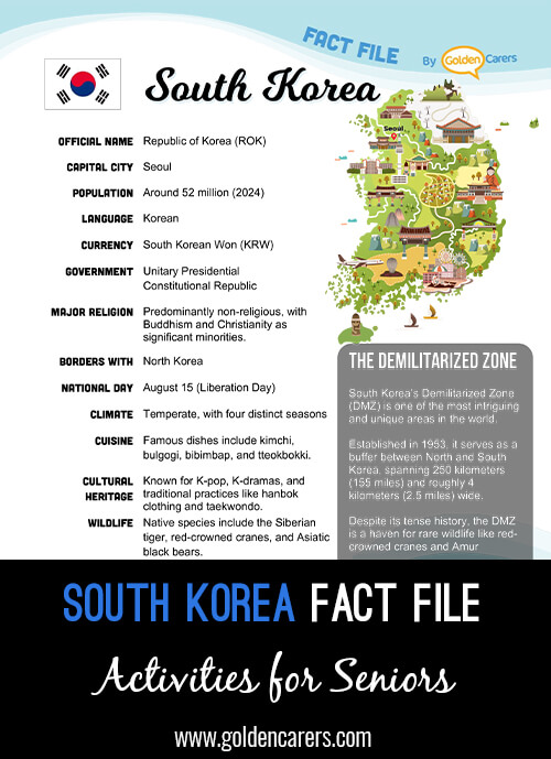 South Korea Fact File