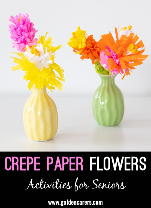 Crepe Paper Flowers