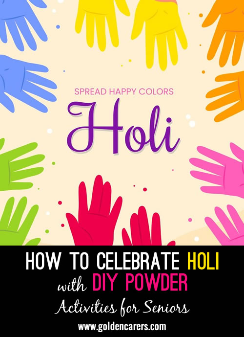 Holi Festival and DIY Powder