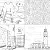 Morocco Coloring Templates