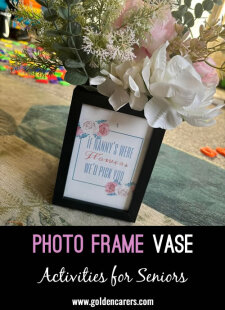 Photo Frame Vase