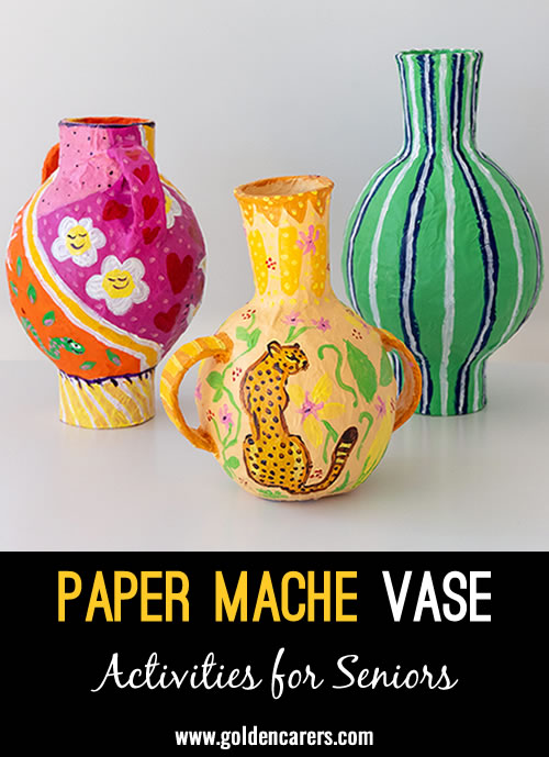 Paper Mache Vase