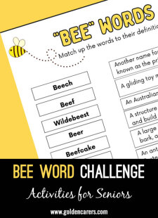 Activities Calendar | World Bee Day 20th of May