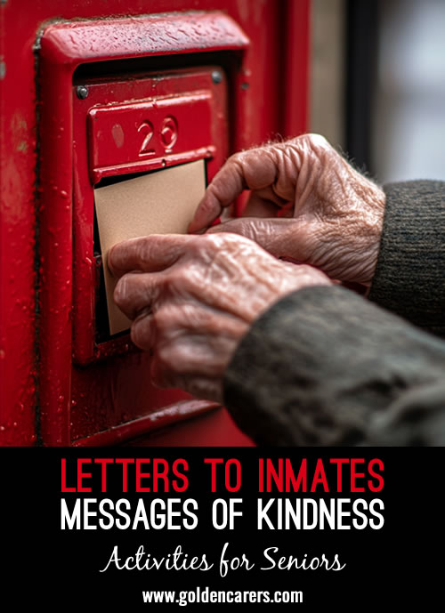Letters to Inmates: Messages of Kindness