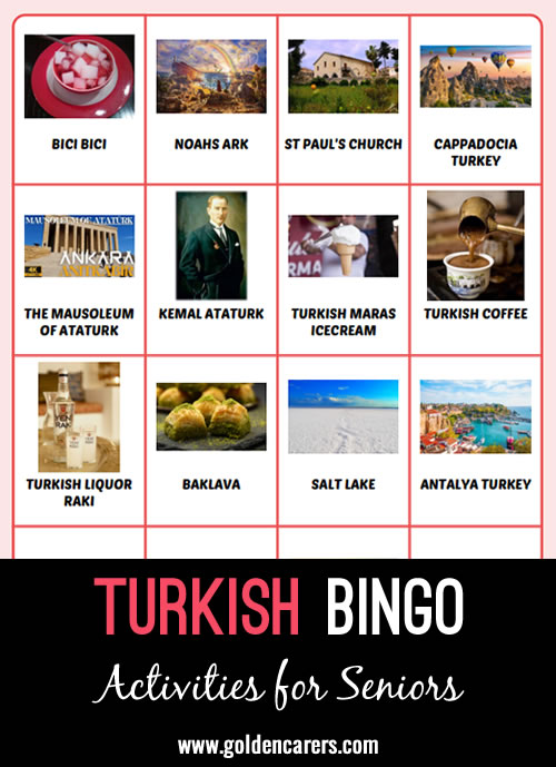 Turkish Bingo