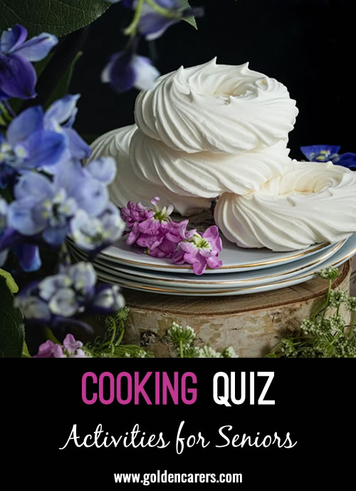 Cooking Quiz 2